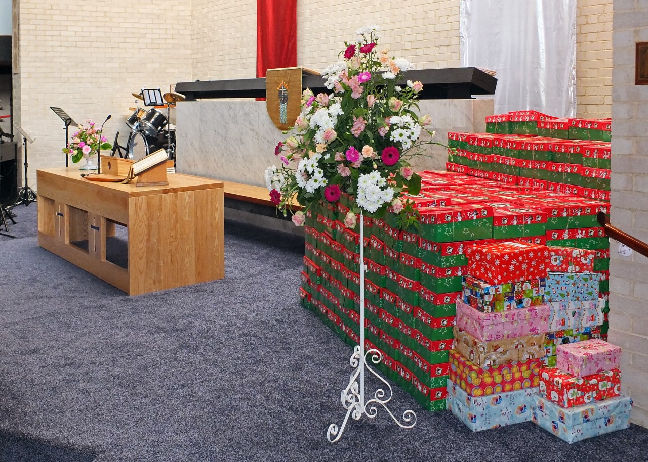 Waterlooville Baptist Church : Shoe Boxes